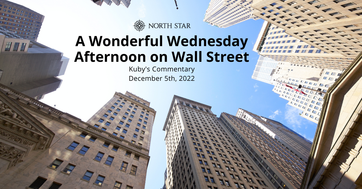 A Wonderful Wednesday Afternoon on Wall Street - North Star Financial ...