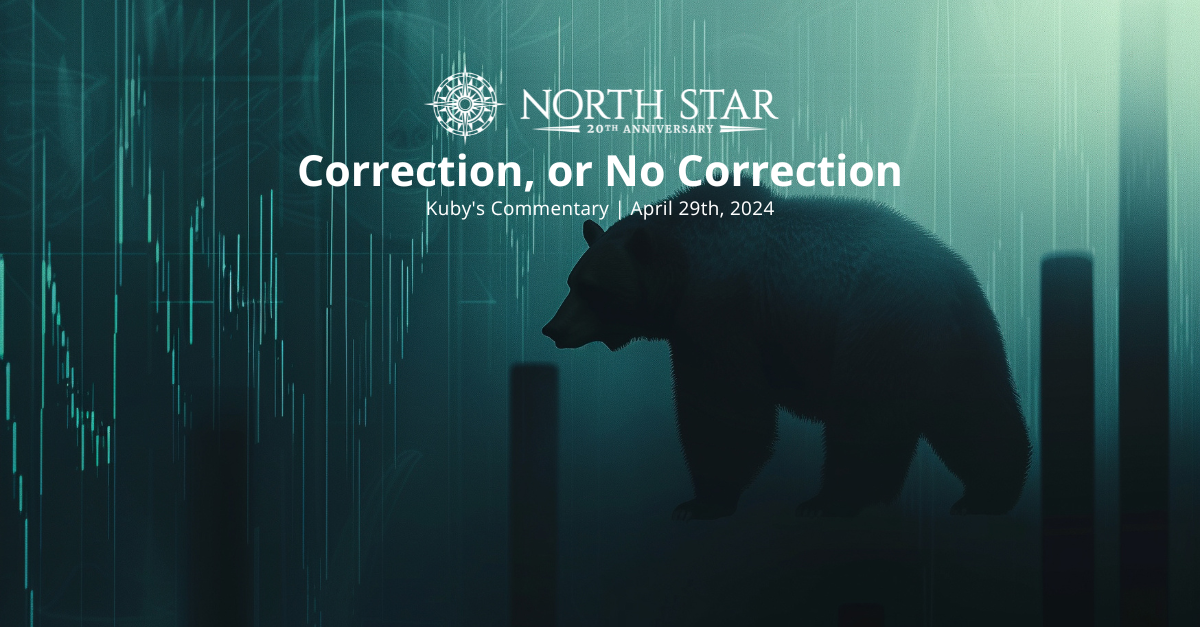 Correction, or No Correction - North Star Financial Services